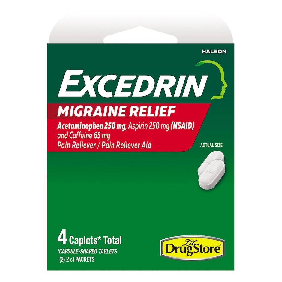 Excedrin Migraine Relief 4ct (Pack of 15) – Bargain Bazaarr